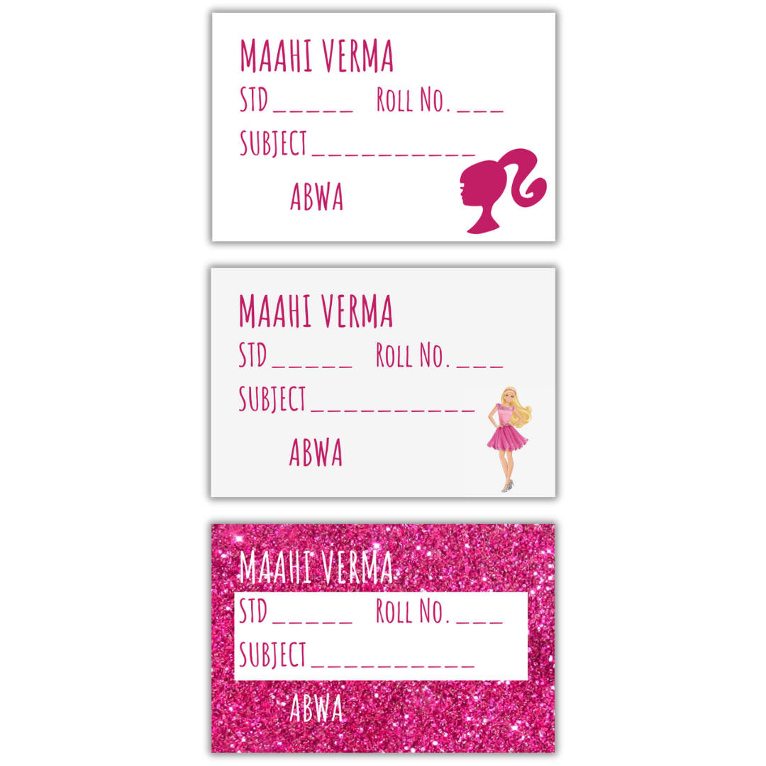 Barbie Book Labels – AINOS