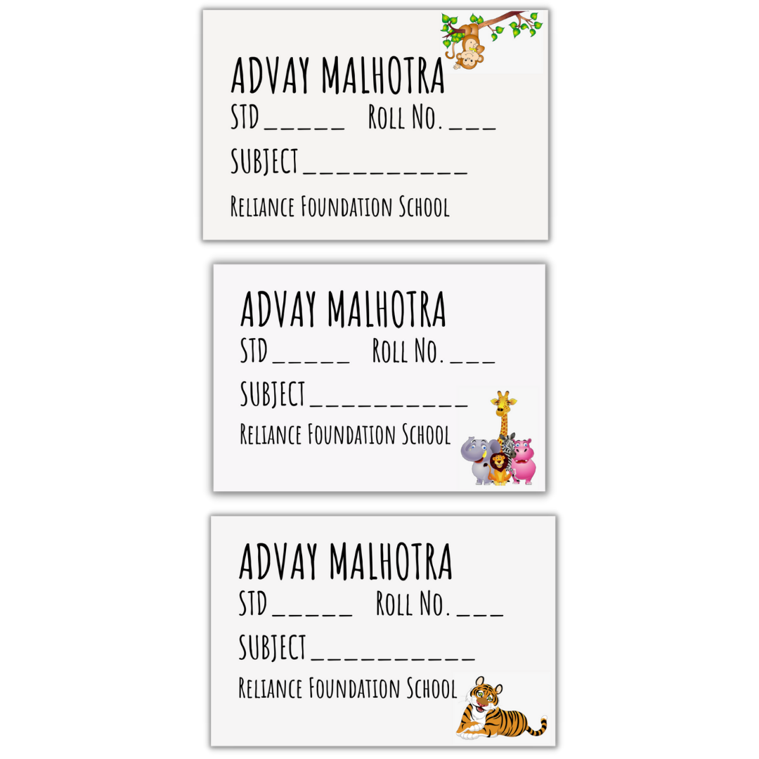 Jungle Book Labels – AINOS
