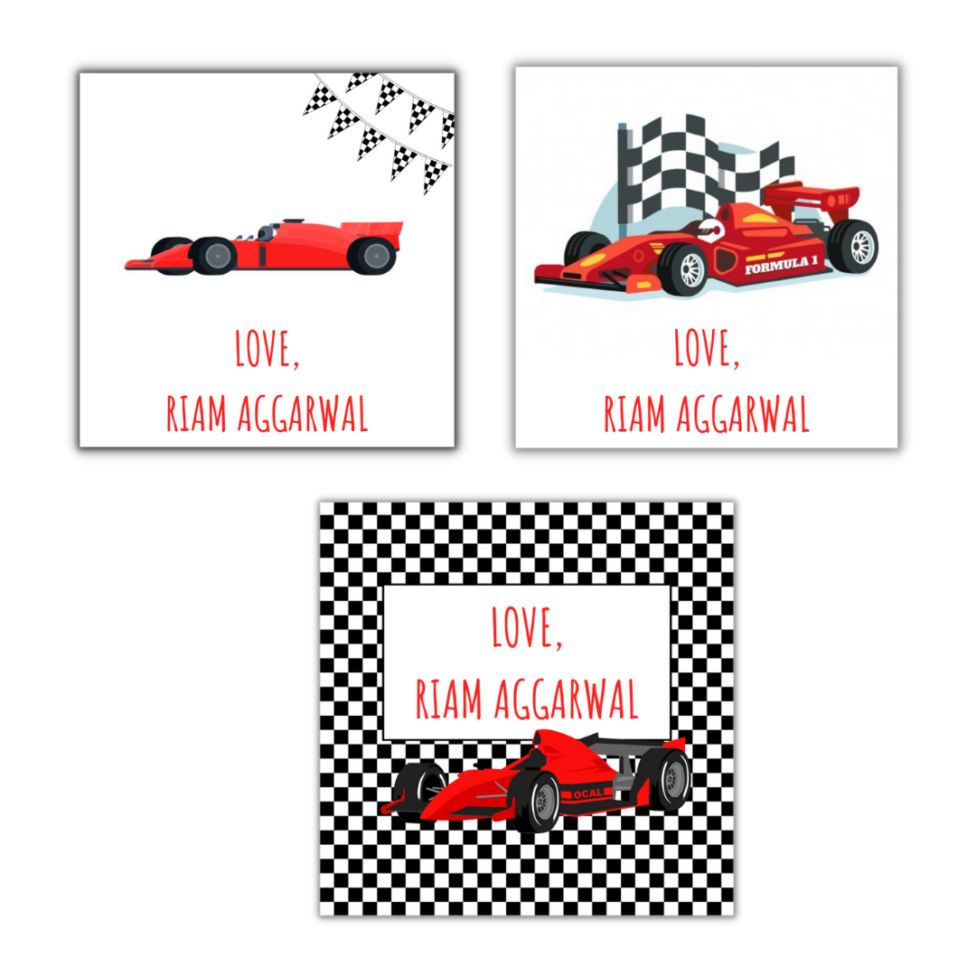 Formula One Note Cards – AINOS