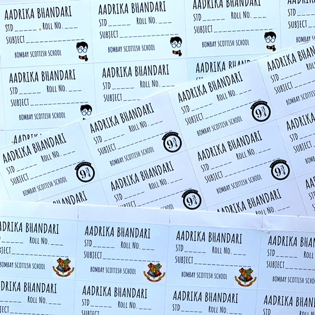 Harry Potter Book Labels – AINOS