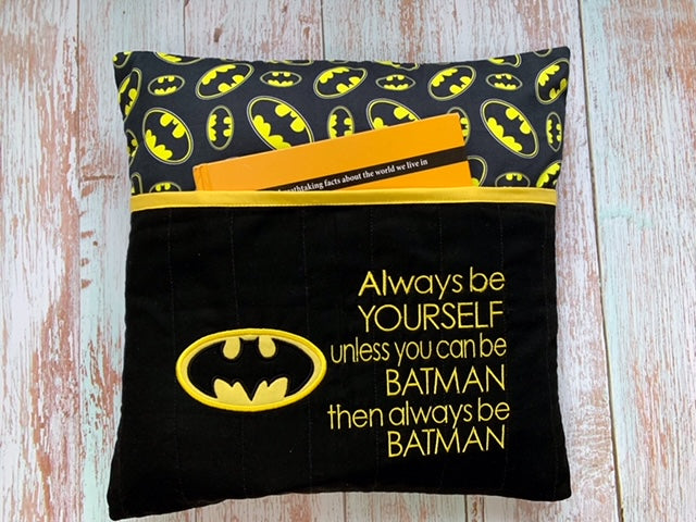 Batman Book Pocket Cushion Cover – AINOS